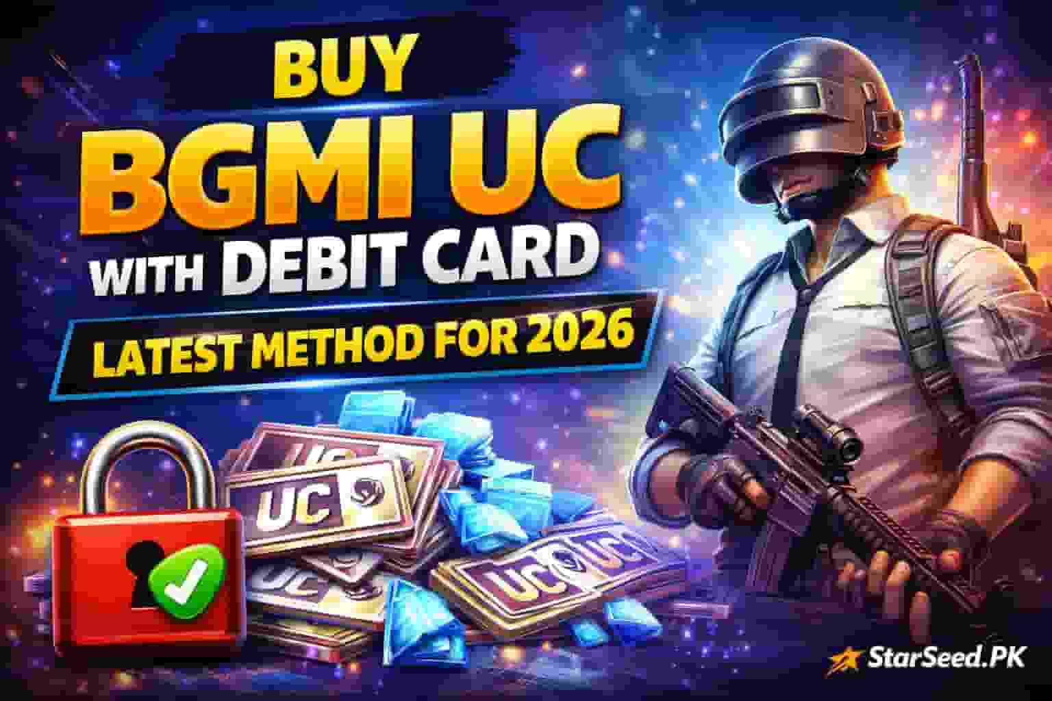 Buy BGMI UC with Debit Card: Latest Method for 2026 - STAR SEED